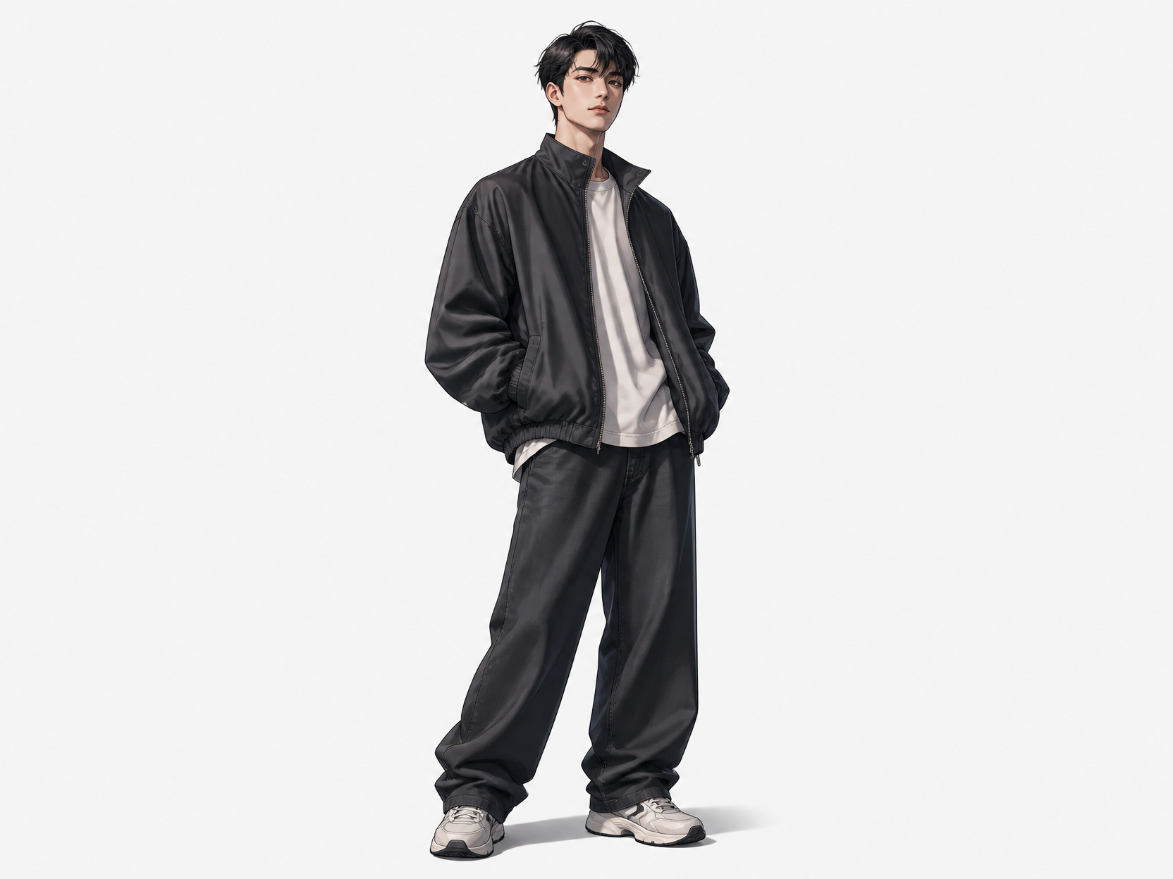 Male Character Illustration Prompts | Carat